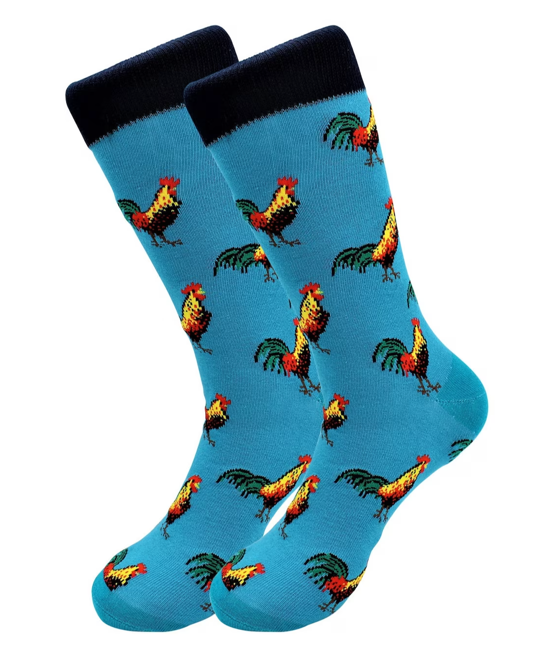 All Over Rooster Socks | Kauai Chickens
